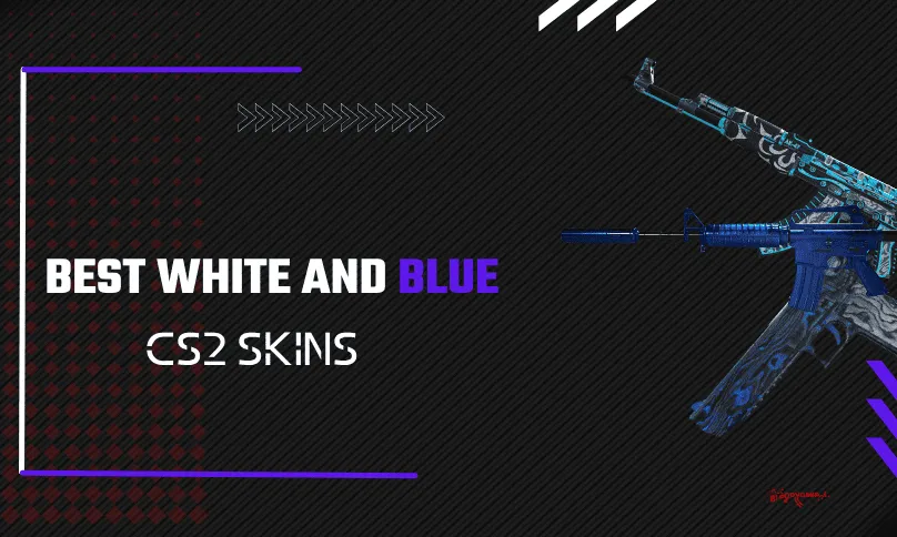 Top 11 White and Blue CS2 Skins - BloodyCase