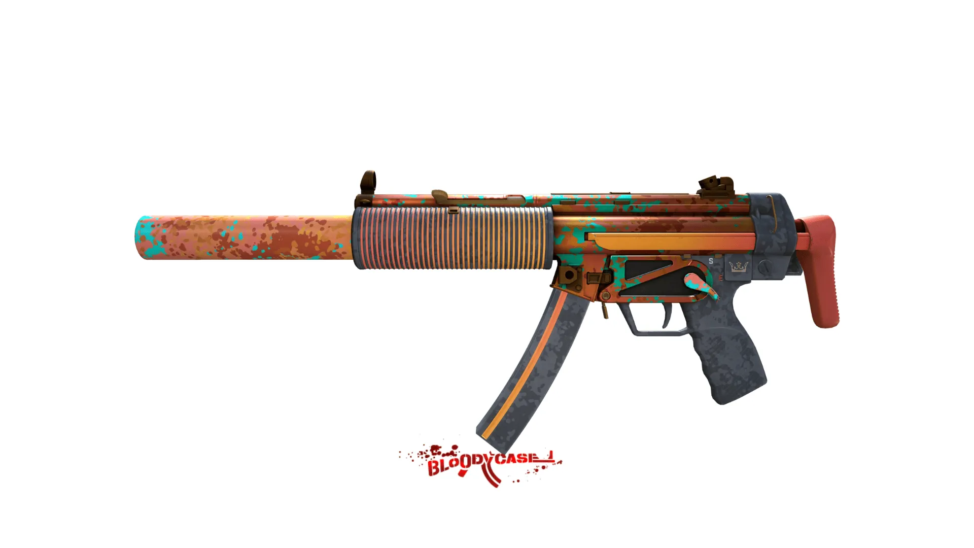 Top 10 Orange and White CS2 Skins - BloodyCase